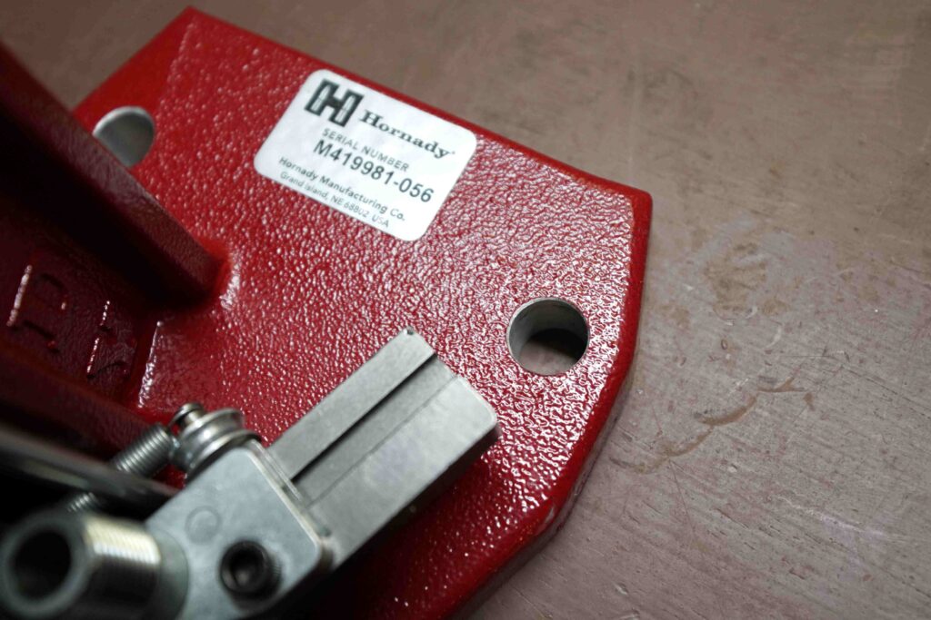 Hornady Lock-n-Load AP press